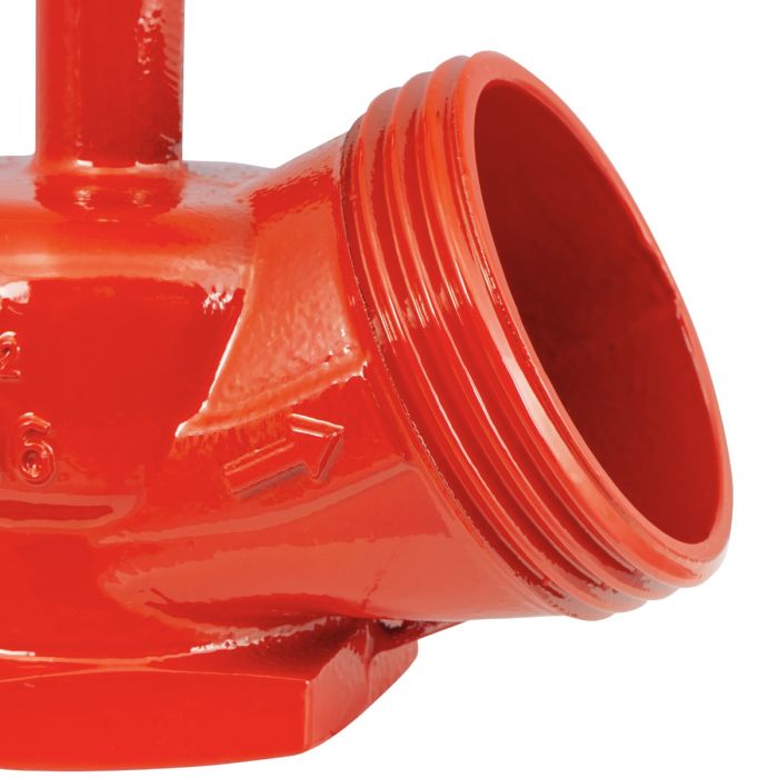 Válvula Globo Castelo 2.1/2” PN16 para Hidrantes de Recalque